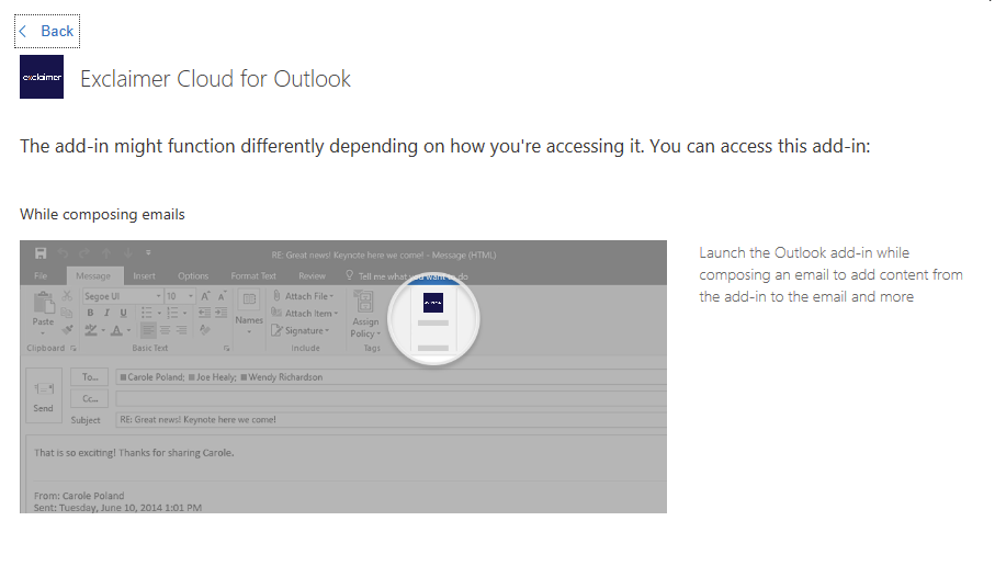 Signatures in Microsoft 365 – Configure Outlook Add-In » Scheibling ...